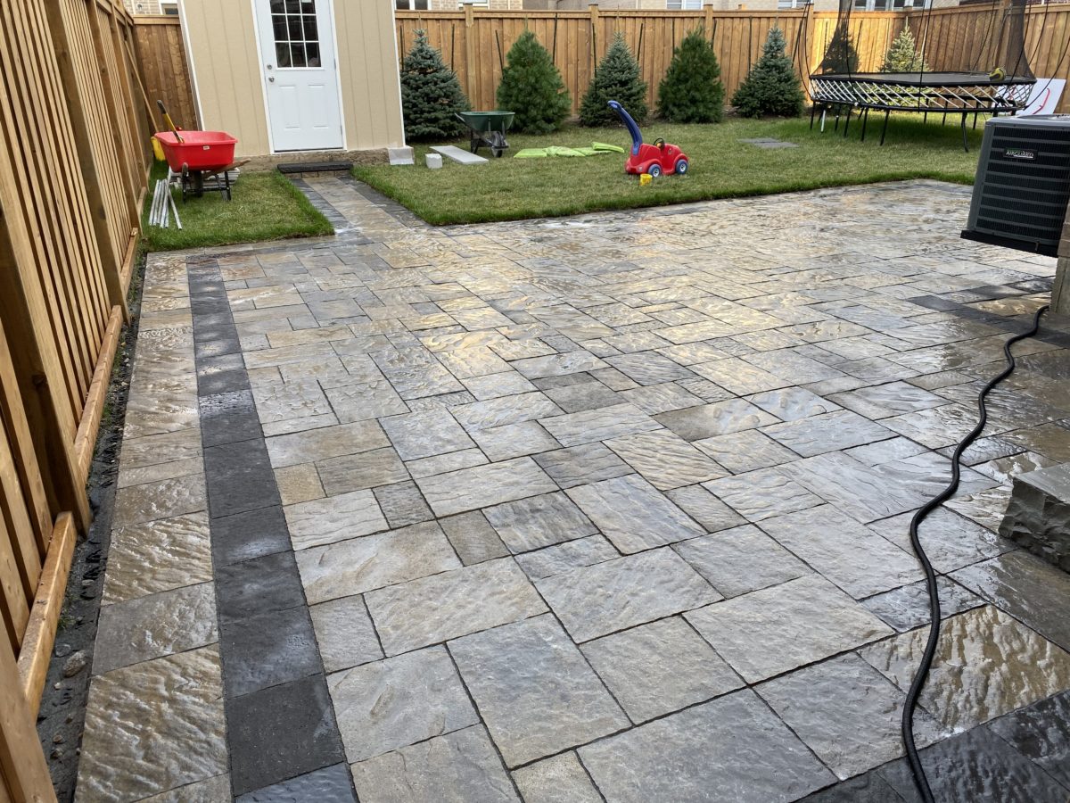 Interlocking Paving Stone Installation | Valley Interlock & Landscaping